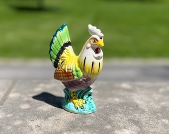 Vintage Ceramic Rooster/hen Set of 3- Handwork Ceramic 1980’s - Etsy