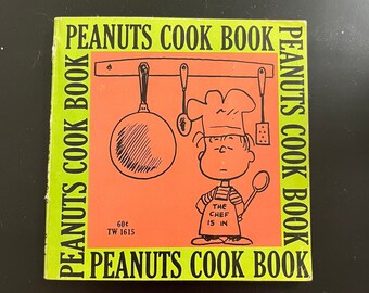 Peanuts Cookbook - Etsy