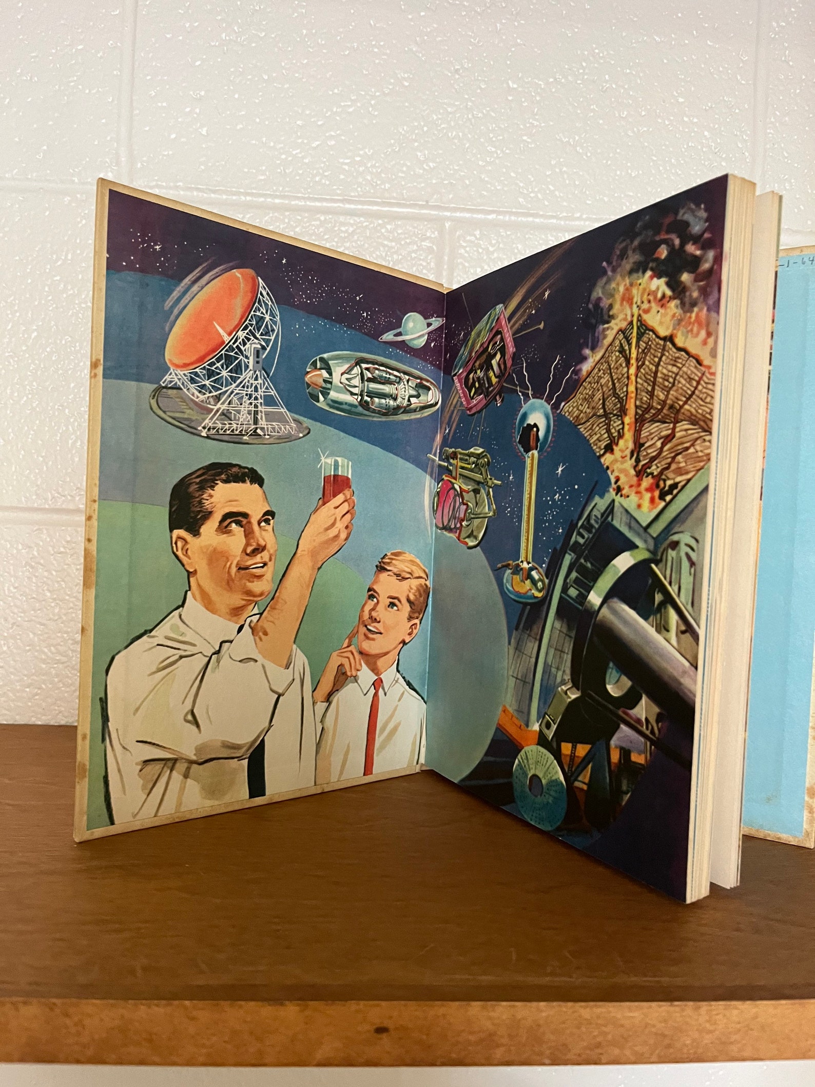 Vintage Science Encyclopedia Book, Volume 1, 1962 Mid Century Book - Etsy
