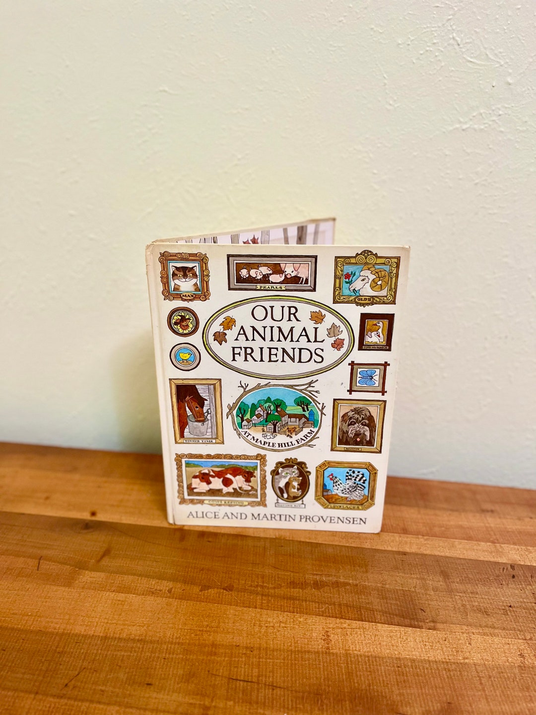 1974 "our Animal Friends," Vintage Children's Book, Animal Book - Etsy