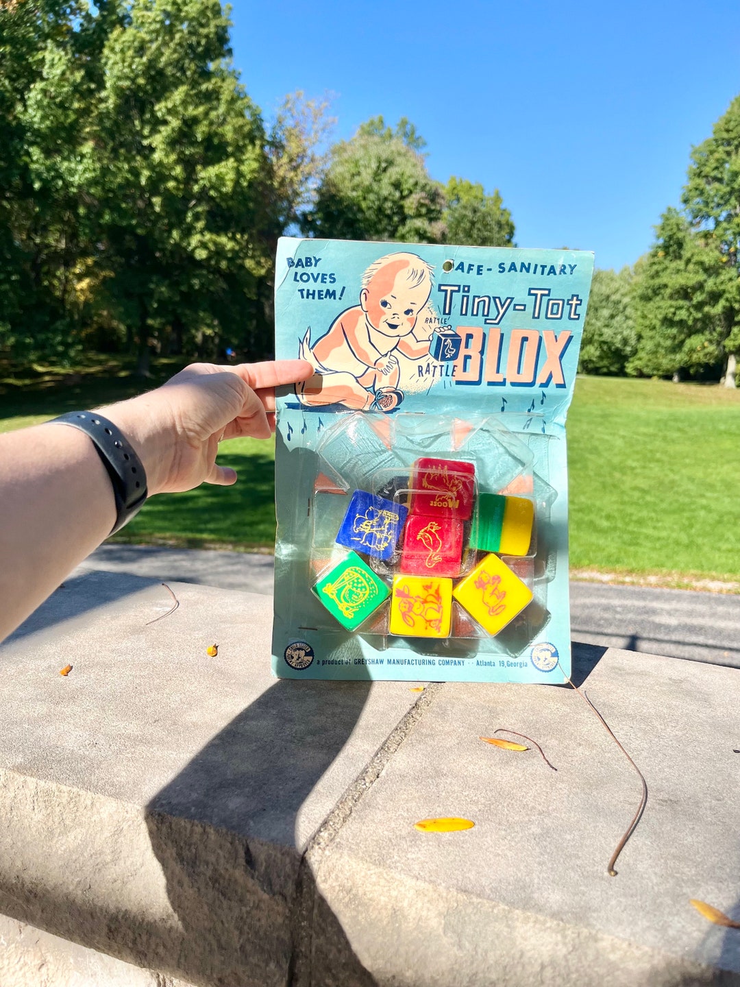Vintage Baby Blocks, New in Package, Vintage Baby Toy - Etsy