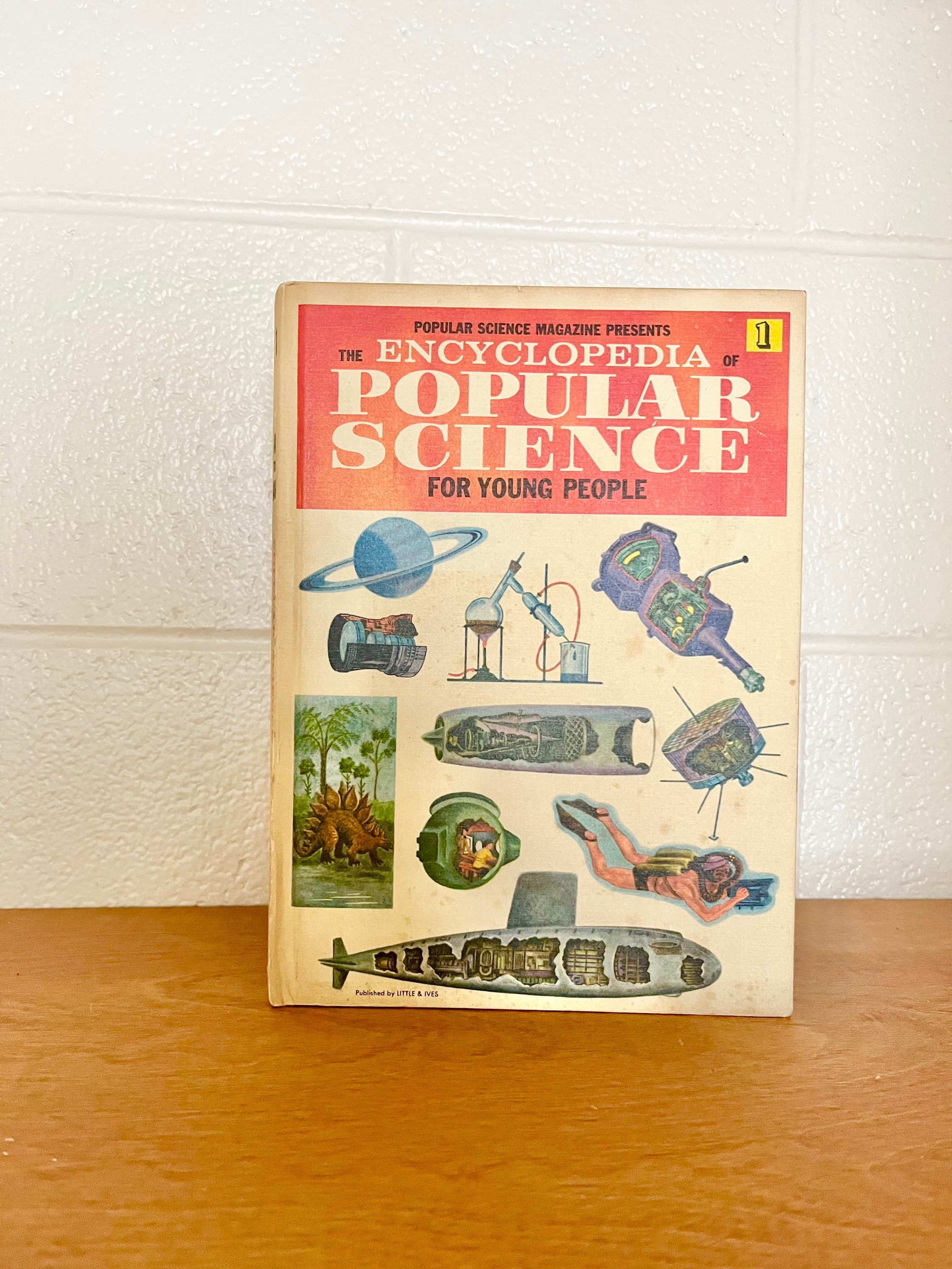 Vintage Science Encyclopedia Book, Volume 1, 1962 Mid Century Book - Etsy