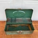 Vintage Midcentury Rusty Green Tool Box - Etsy