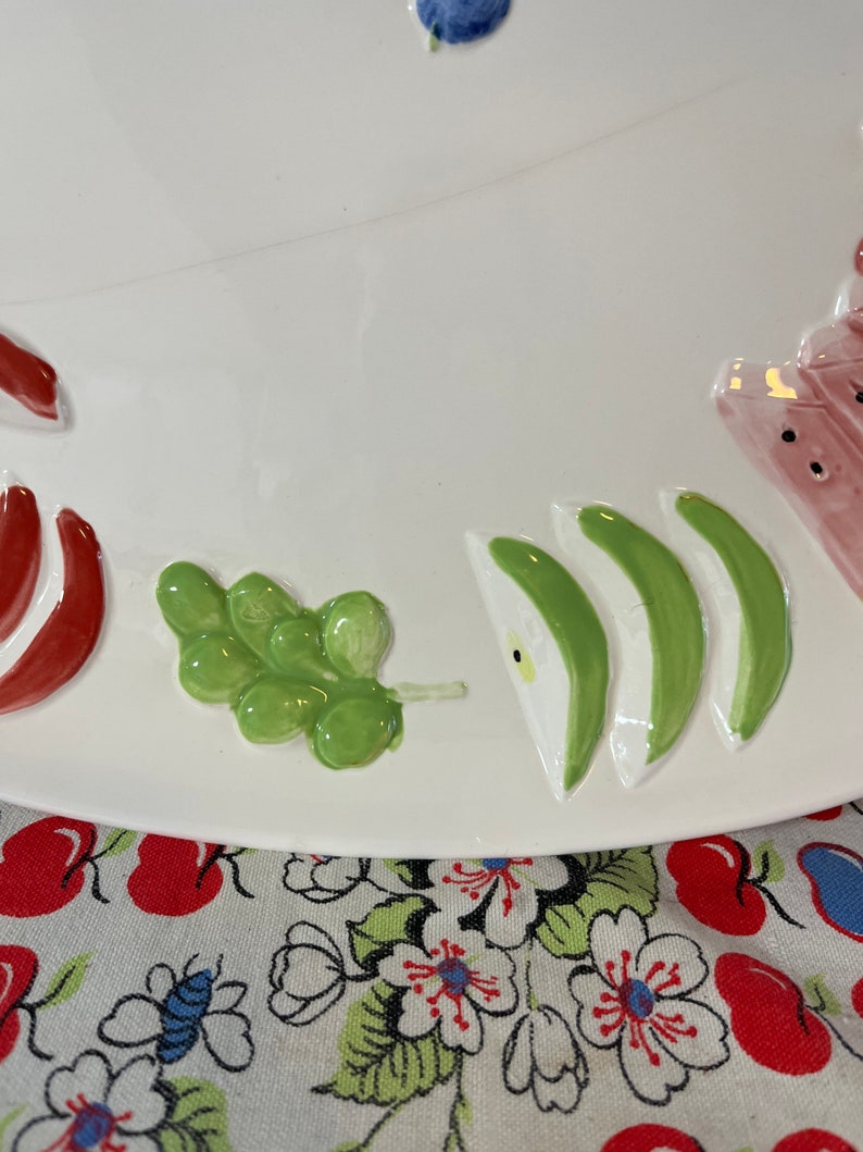 Vintage 1950s Fruit Platter Serving Platter Himark Japan - Etsy