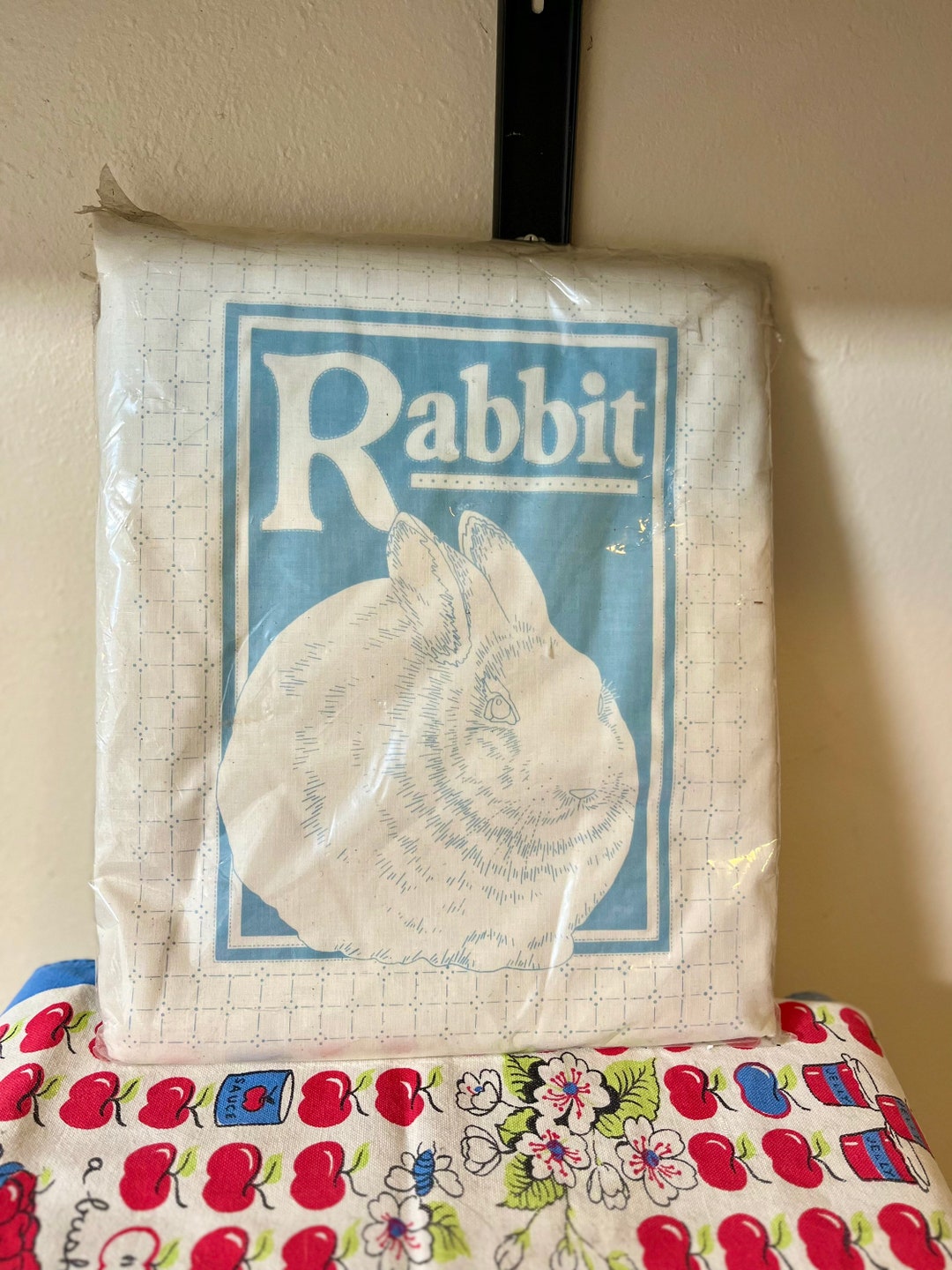 Vintage 1984 Monarch Horizons Candlewicking Rabbit Kit, Cross Stitch ...