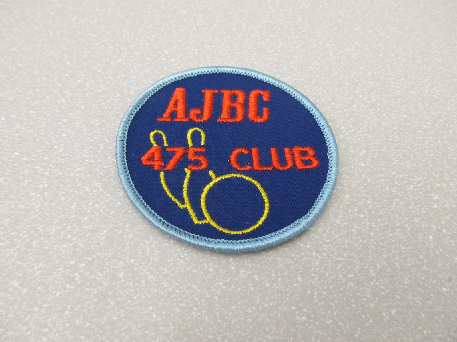 1970s/80s Vintage Bowling Patch, "ajbc 475 Club" - Etsy