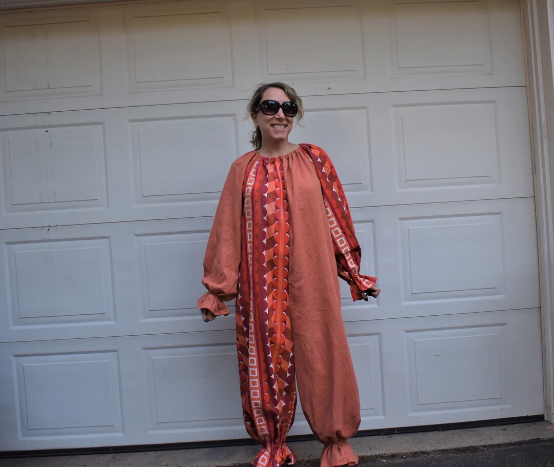 Vintage Handmade Clown Costume, Mauve/maroon/peach Costume, Gender ...
