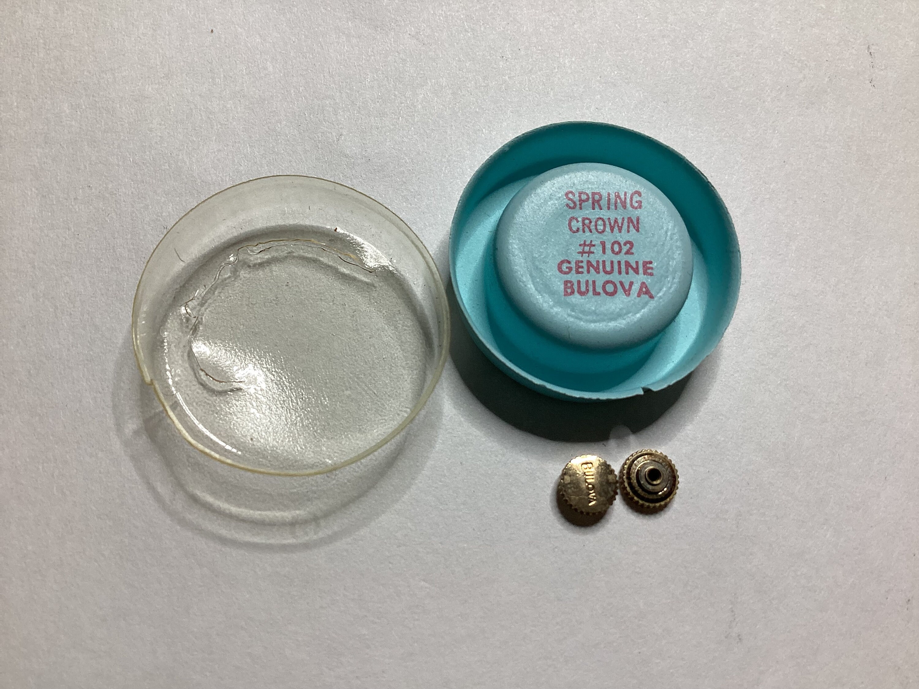 Bulova Watch Crowns Yellow 5.2mm Parts - Etsy