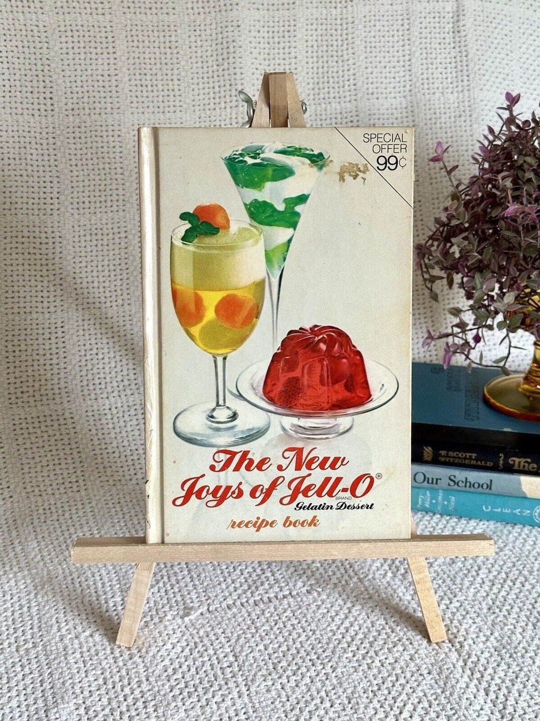 The New Joys of Jell-o Jello Gelatin Dessert Recipes Hardcover Book ...