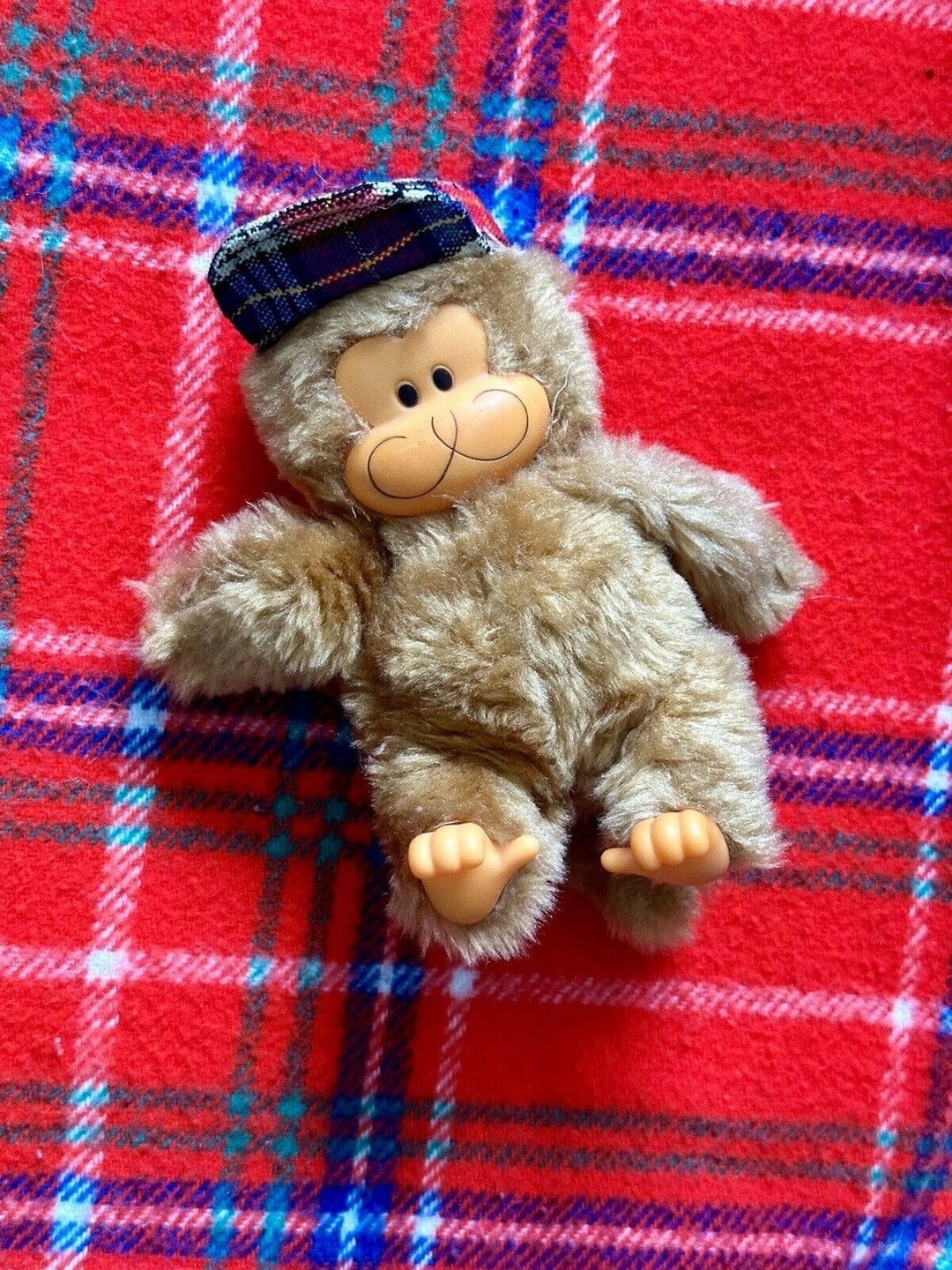Vintage Dan Dee Monkey Stuffed Plush 80s Toy - Etsy