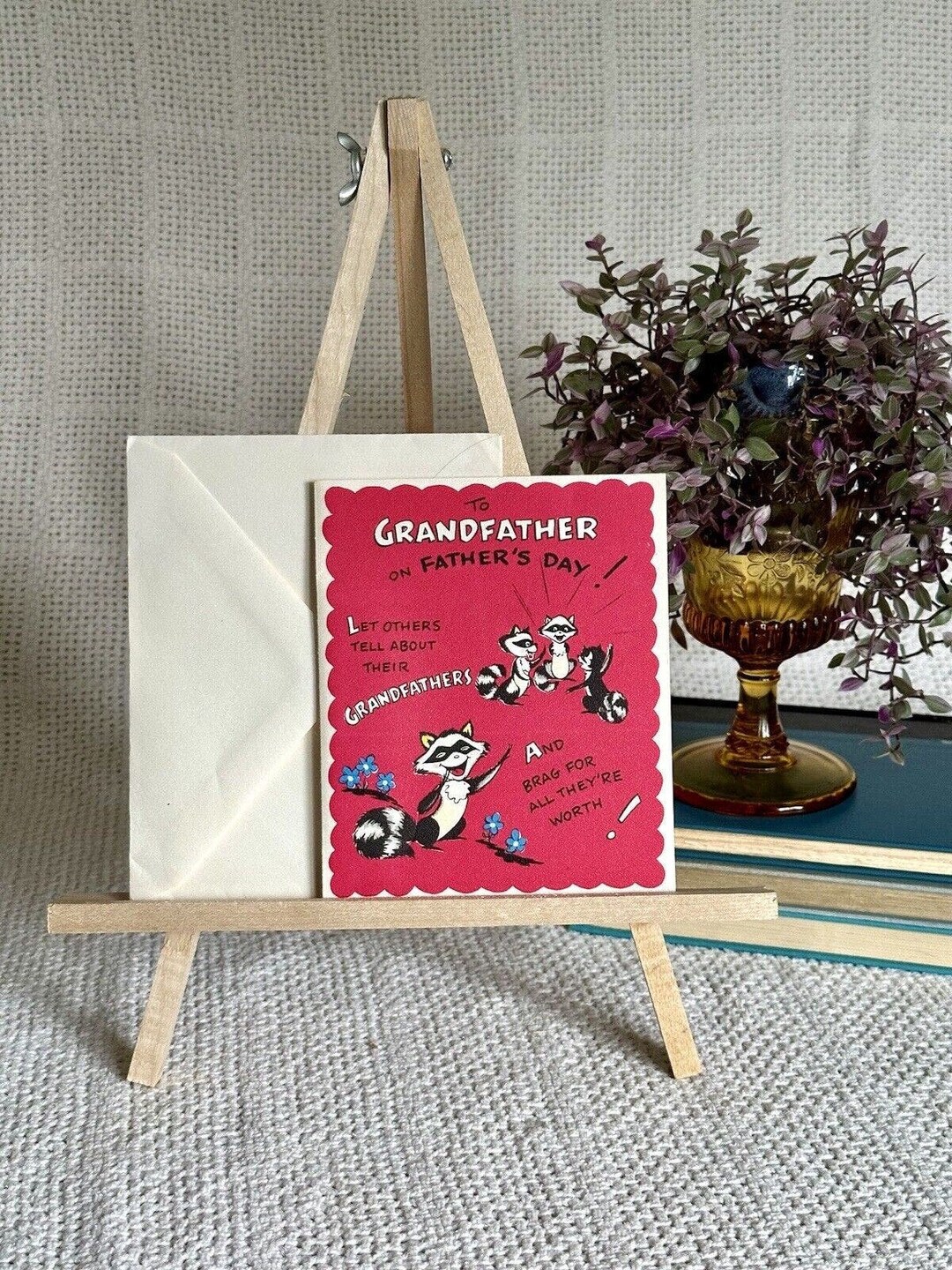 Buzza-cardozo Cards Fathers Day Grandfather Vintage Happy Heart Card ...