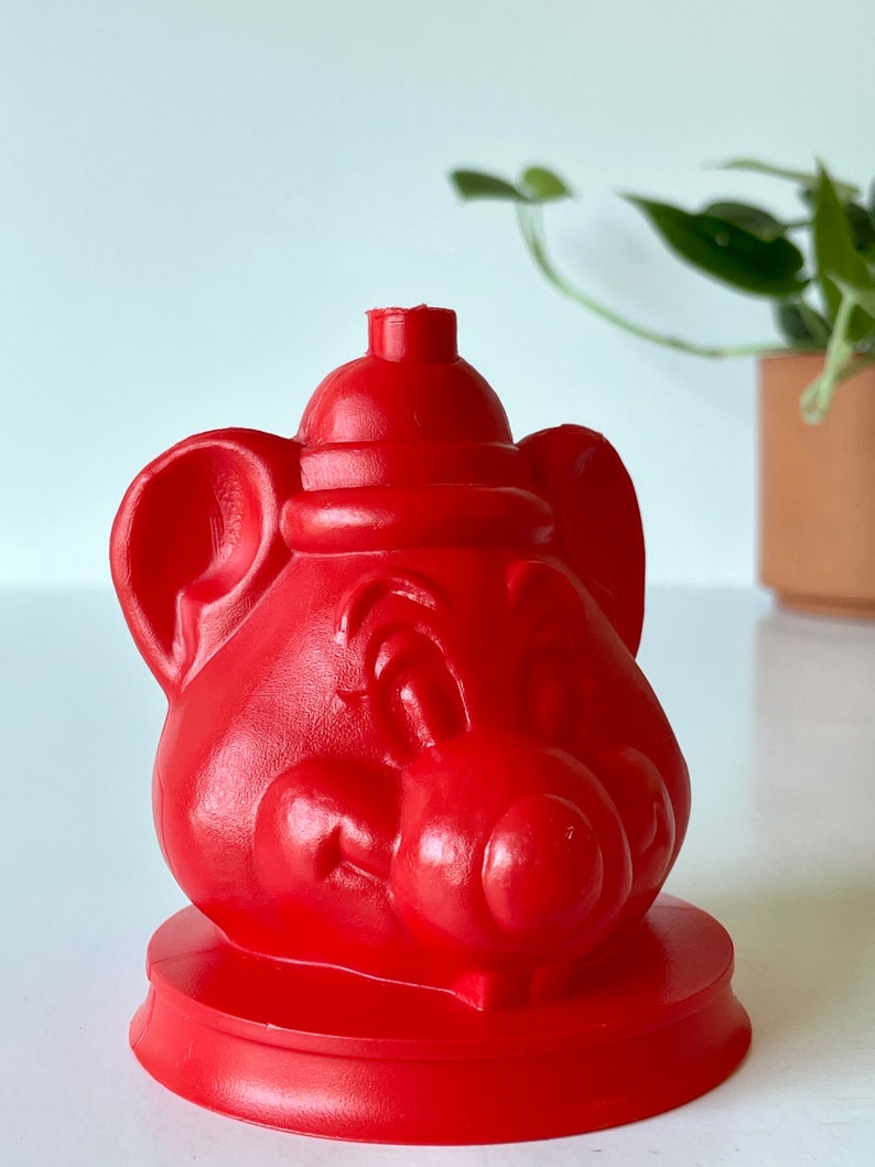 Vintage Chuck E Cheese Red Plastic Drink Lid 1993 - Etsy