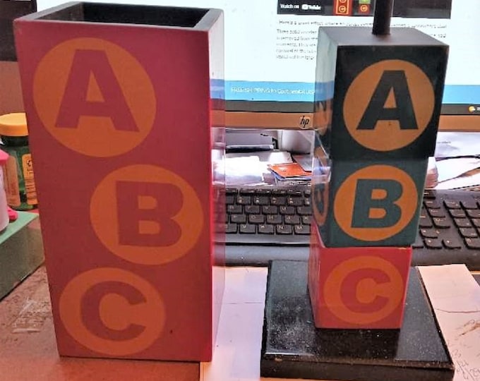 Vintage ABC Blocks, Travelling Blocks, Baffling Blocks Magic Trick - Etsy