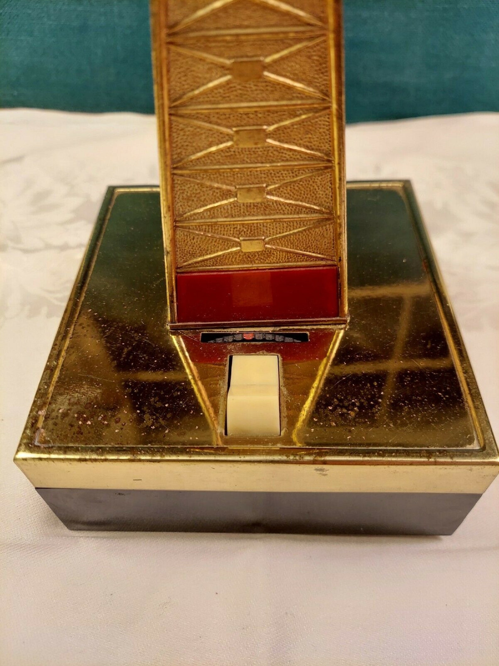 Vintage Zaima Oil Well Derrick Table Lighter Made in Japan | Etsy