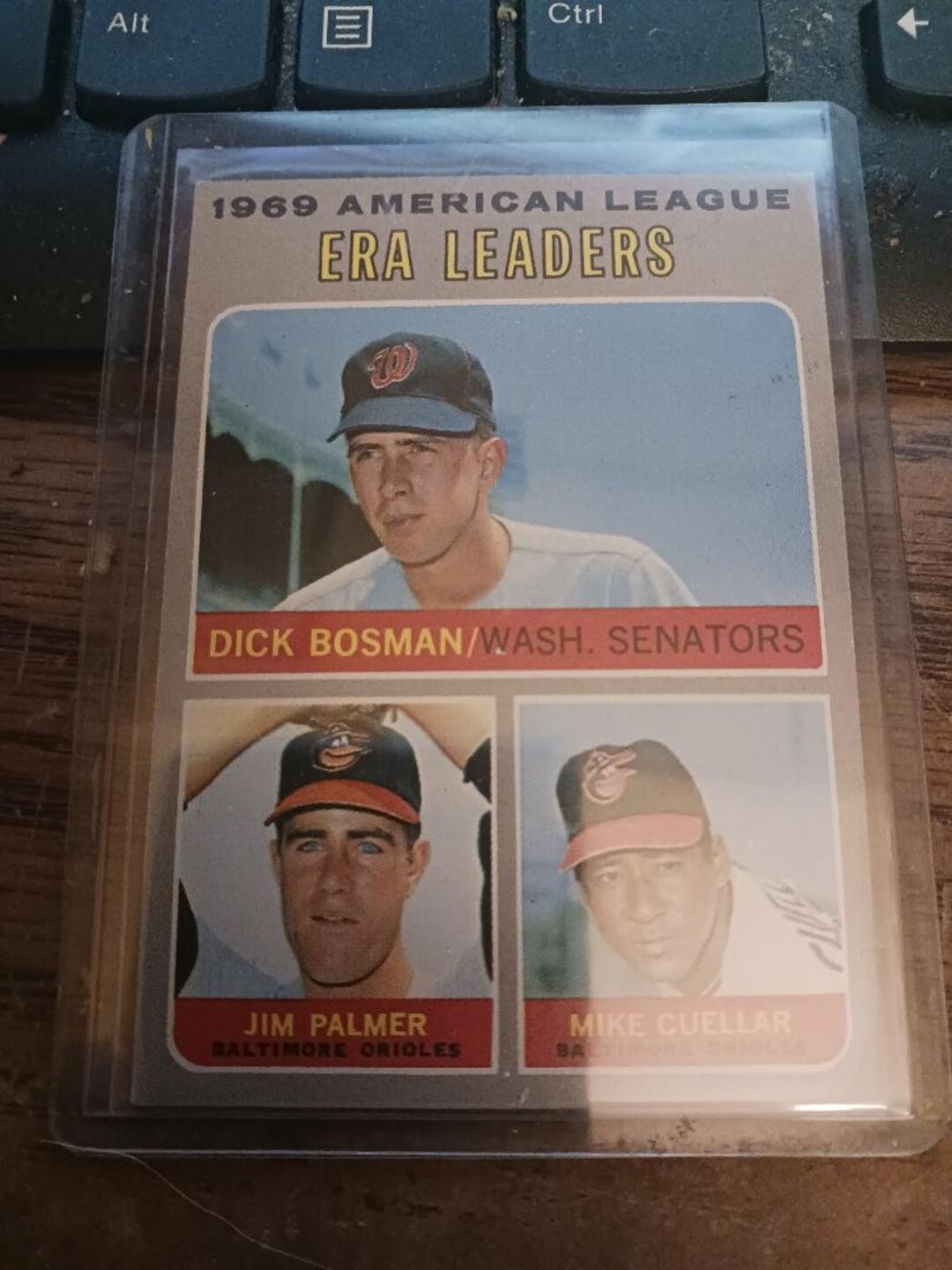 1970 Topps 1969 AL ERA Leaders MLB Baseball Card dick Bosman/jim Palmer ...
