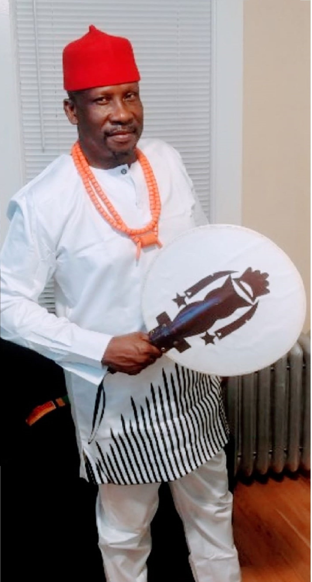 2 Pcs African Men Nigerian Embroidered Senator Suit, White Dashiki Suit ...