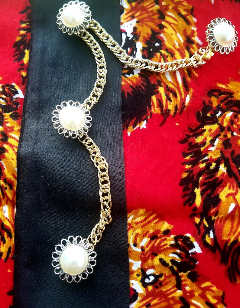 4-button Stud Button Chains for Traditional Top Shirt . Isiagu Top ...