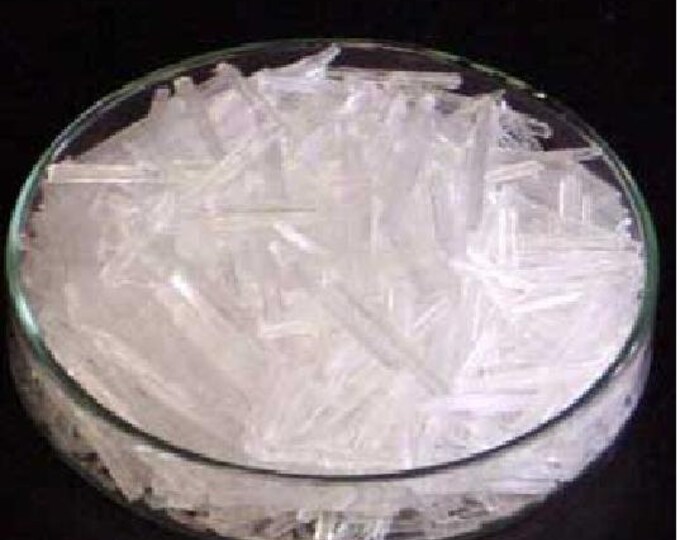 Menthol Crystals USP Food Grade 100% Pure Mentha Arvensis, DIY Steamers ...