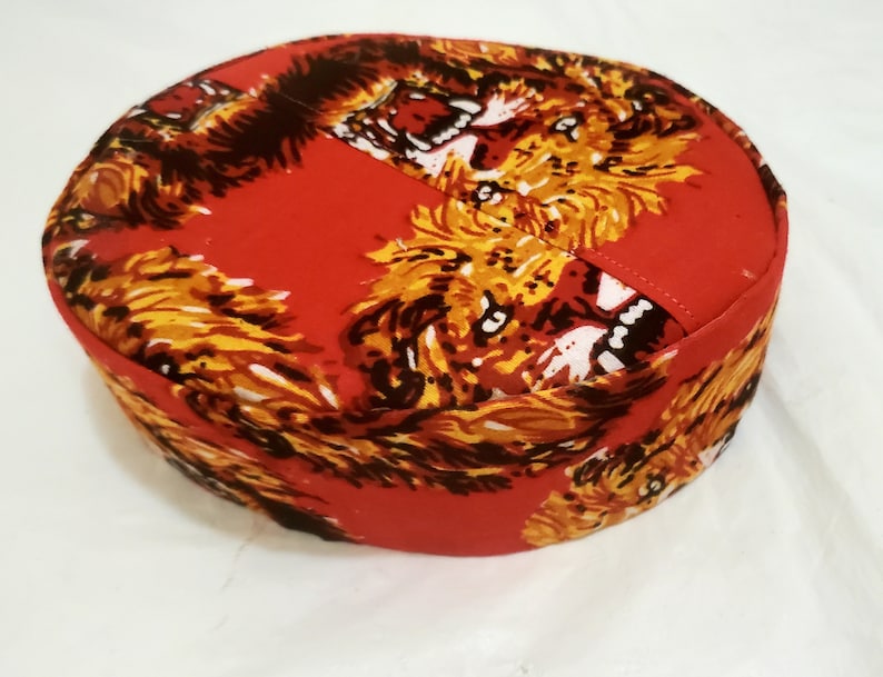 Traditional Isiagu Lion Head Kufi Hat. Igbo Red Cap. - Etsy
