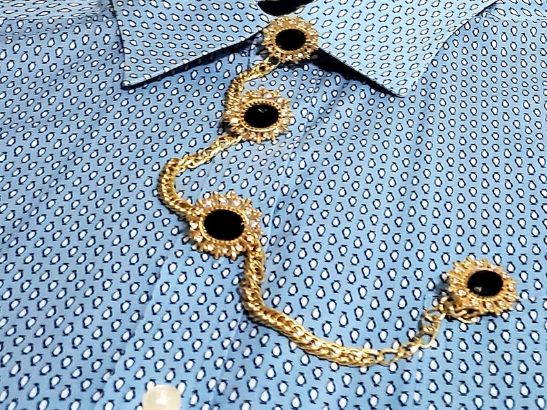 4-button Stud Button Chains for Traditional Top Shirt . Isiagu - Etsy
