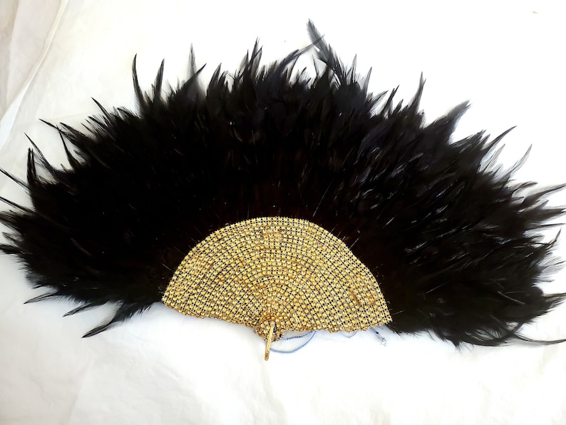 Black Traditional Igbo Nigerian Wedding Bridal Feather Fan | Etsy