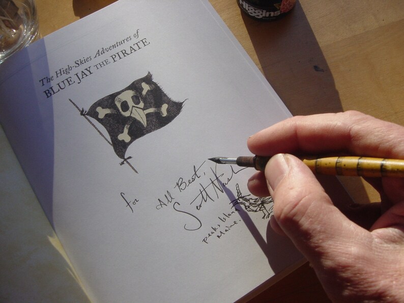 Signed and Personalized Copy of the High Skies Adventures of Blue Jay ...