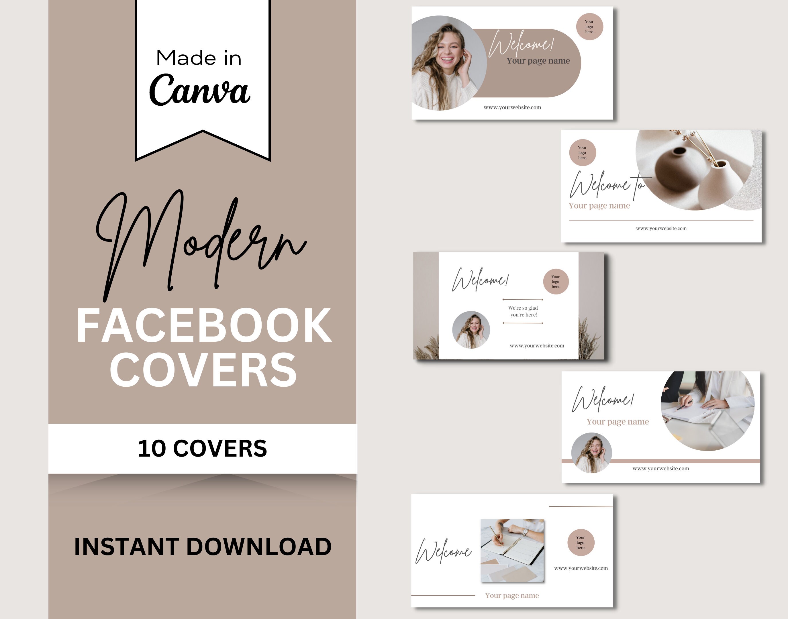 Facebook Welcome Page Designs