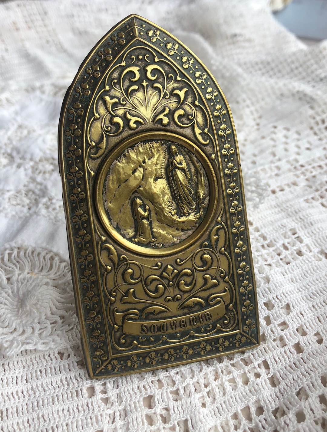 Religious Haunted Altar Shrine With Holy Virgin Mary - Etsy