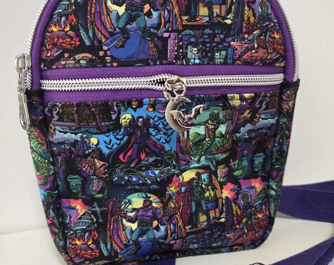 Classic Monsters Inspired Crossbody/one Shoulder Bag/horror Crossbody ...