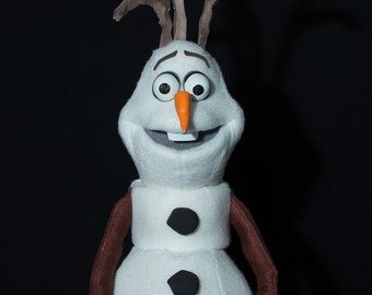 Snowman puppet | Etsy