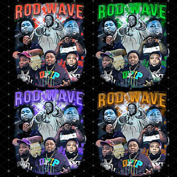 Rod Wave Graphic Png - Etsy