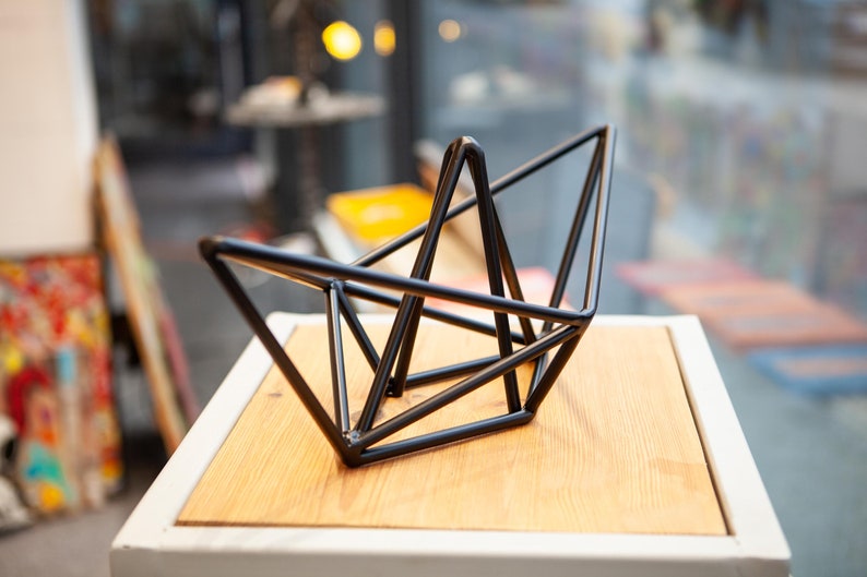 Abstract Steel Industrial Design Standing Sculpture - Etsy