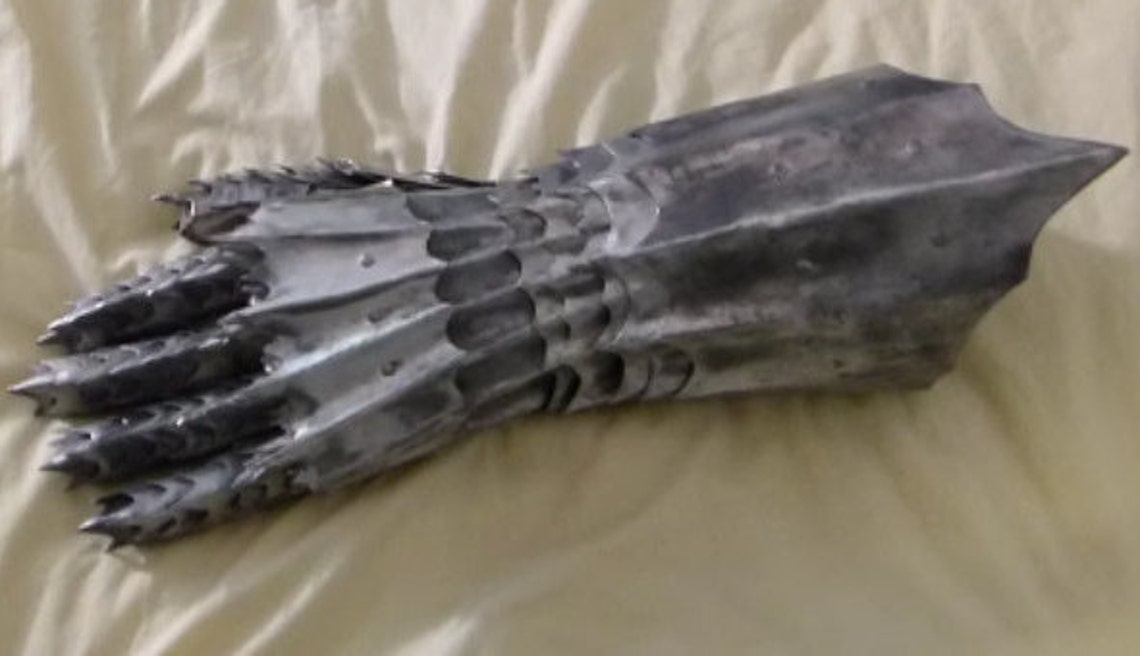 Steel Armor Gauntlet Printable Patterns, Lord of the Rings Inspired - Etsy