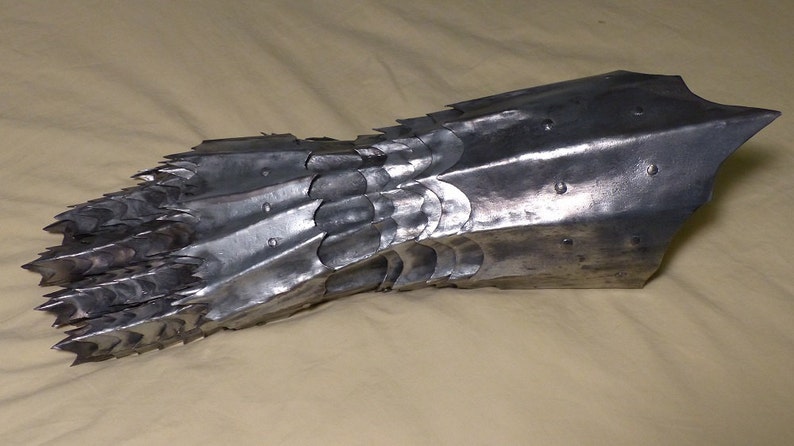 Steel Armor Gauntlet Printable Patterns, Lord of the Rings Inspired - Etsy
