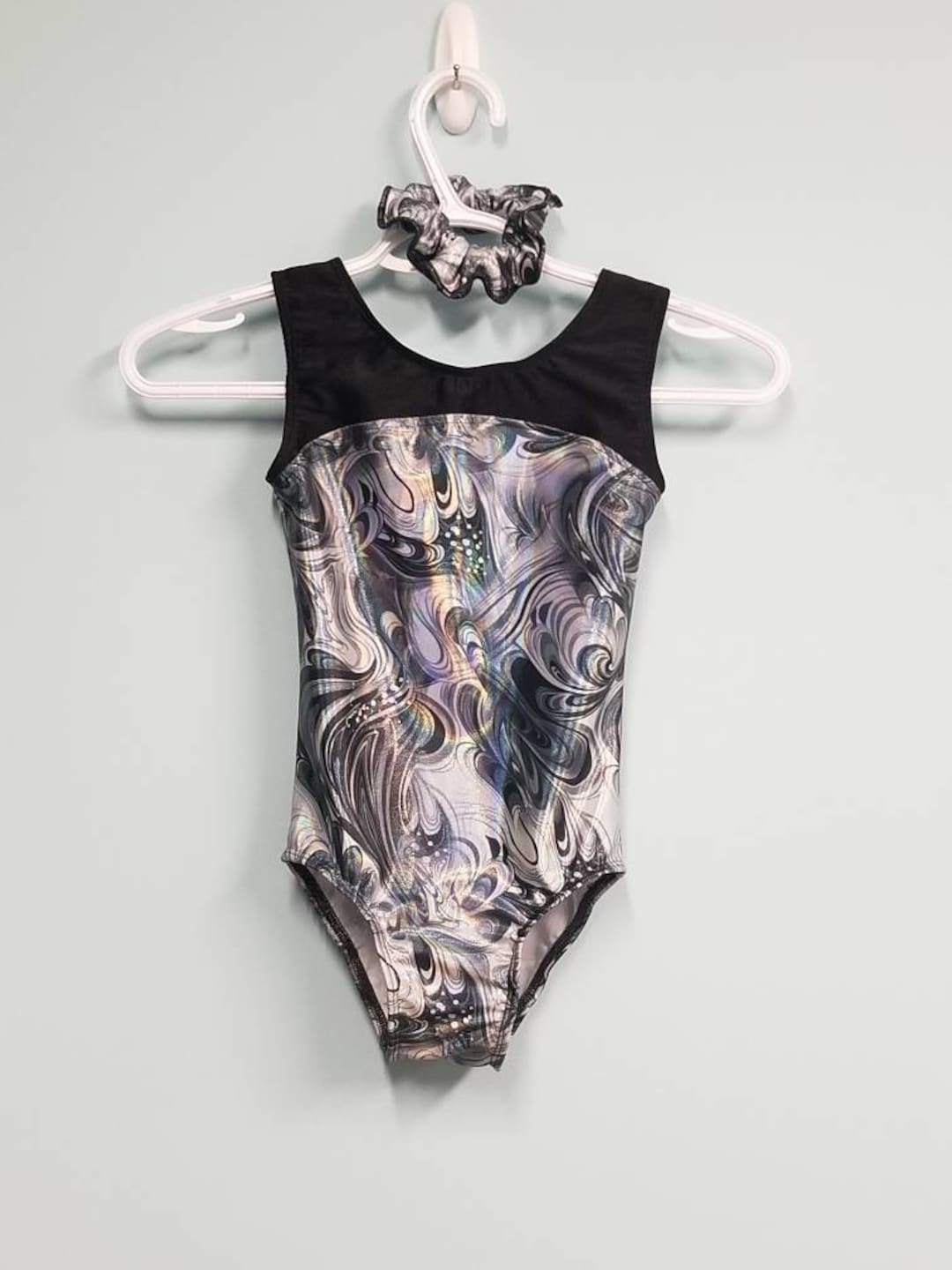 Gymnastics Leotard, Black, Gray, Grey, Gymnastic Leotards, Dance, Yoga ...