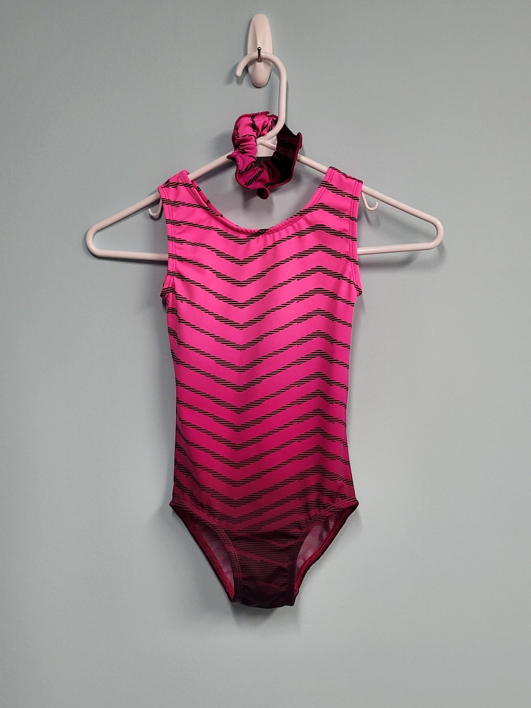 Gymnastics Leotard, Black, Pink, Ombre, Gymnastic Leotards, Racerback ...