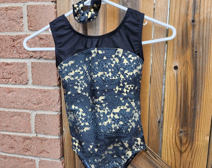 Gymnastics Leotard, Hunter Green, Snake Pattern, Gymnastic Leotards ...
