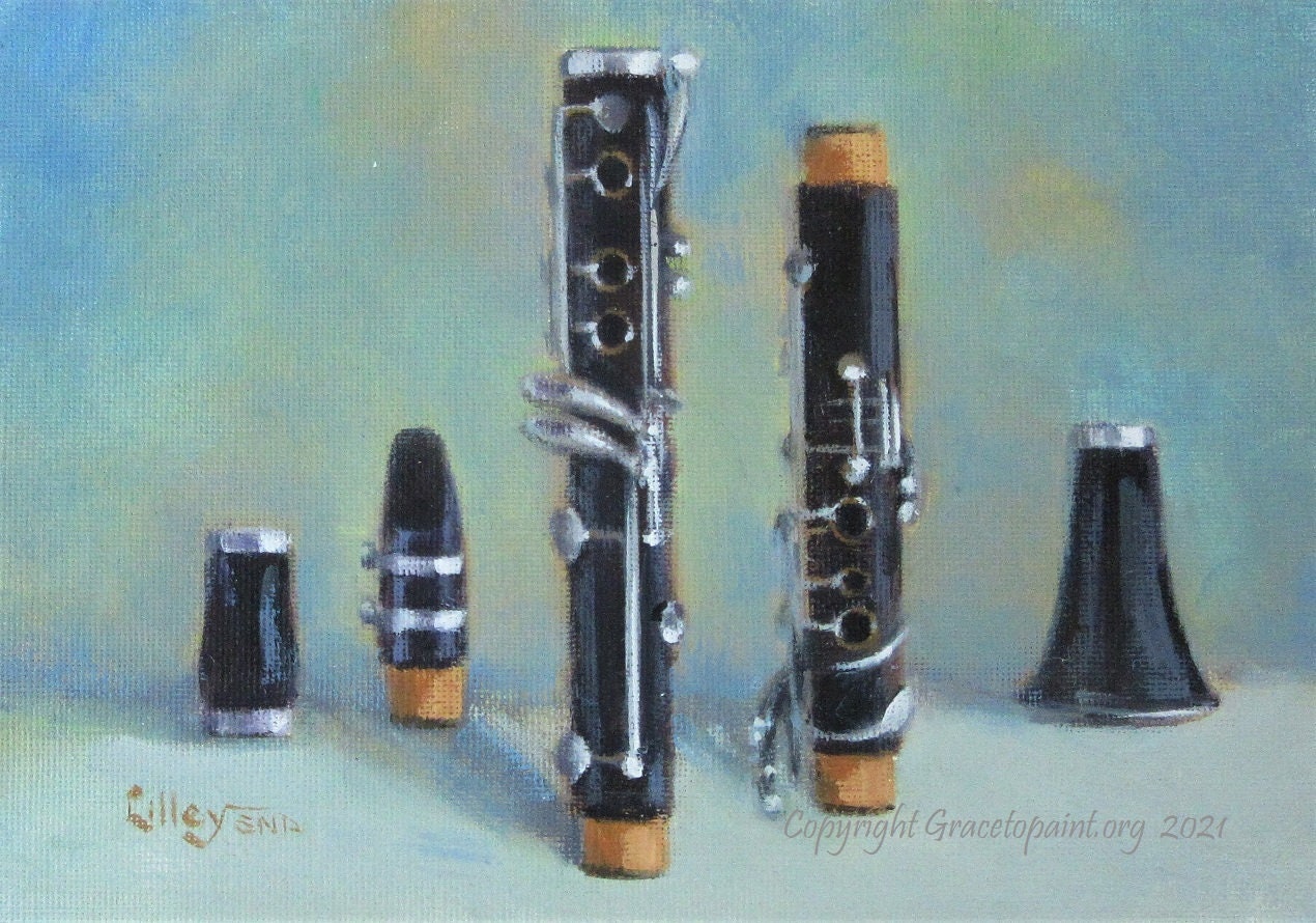 Clarinet Painting