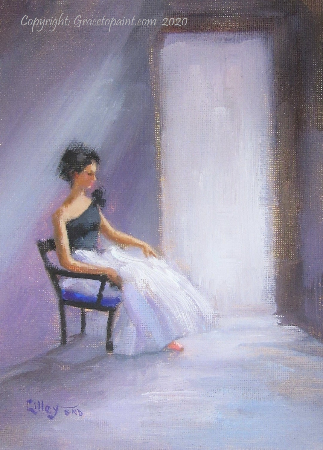 Composure...original Oil Painting by Maresa Lilley, SND - Etsy