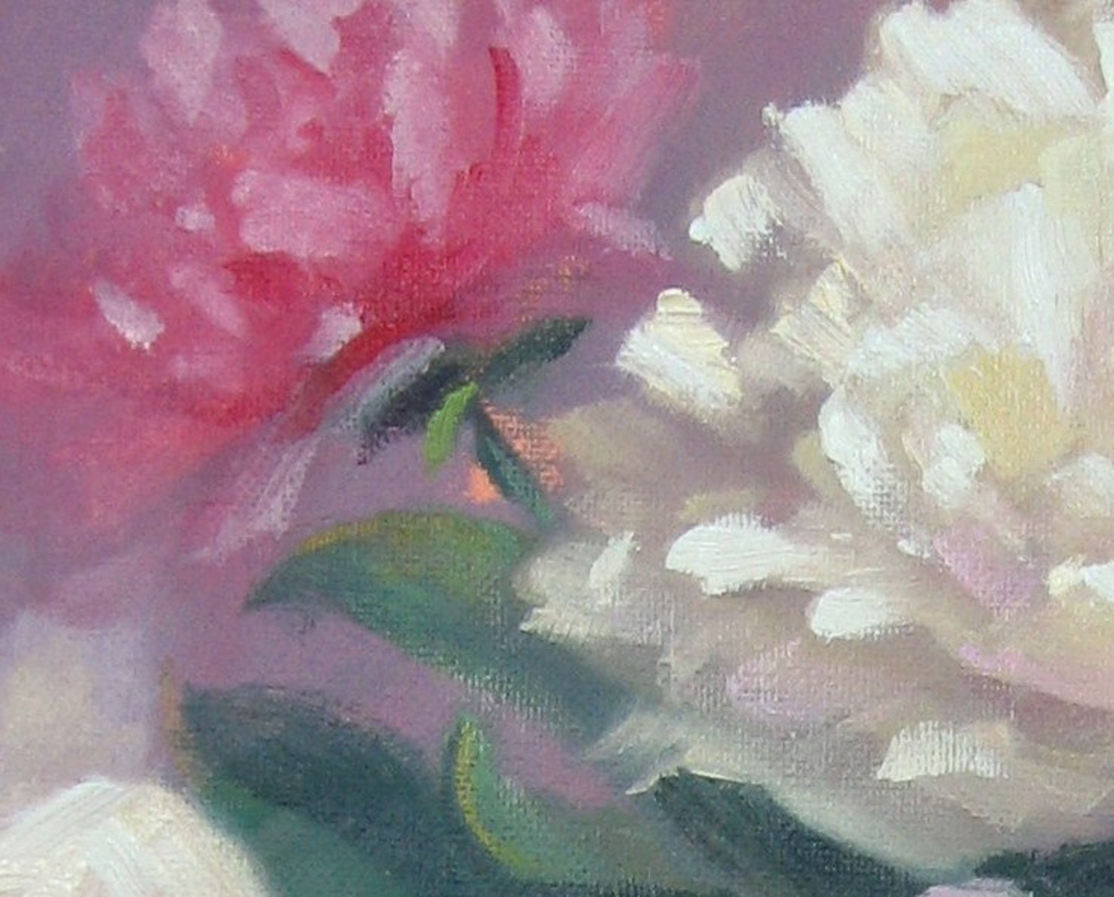 Peony Pomp...original Oil Painting by Maresa Lilley, SND - Etsy