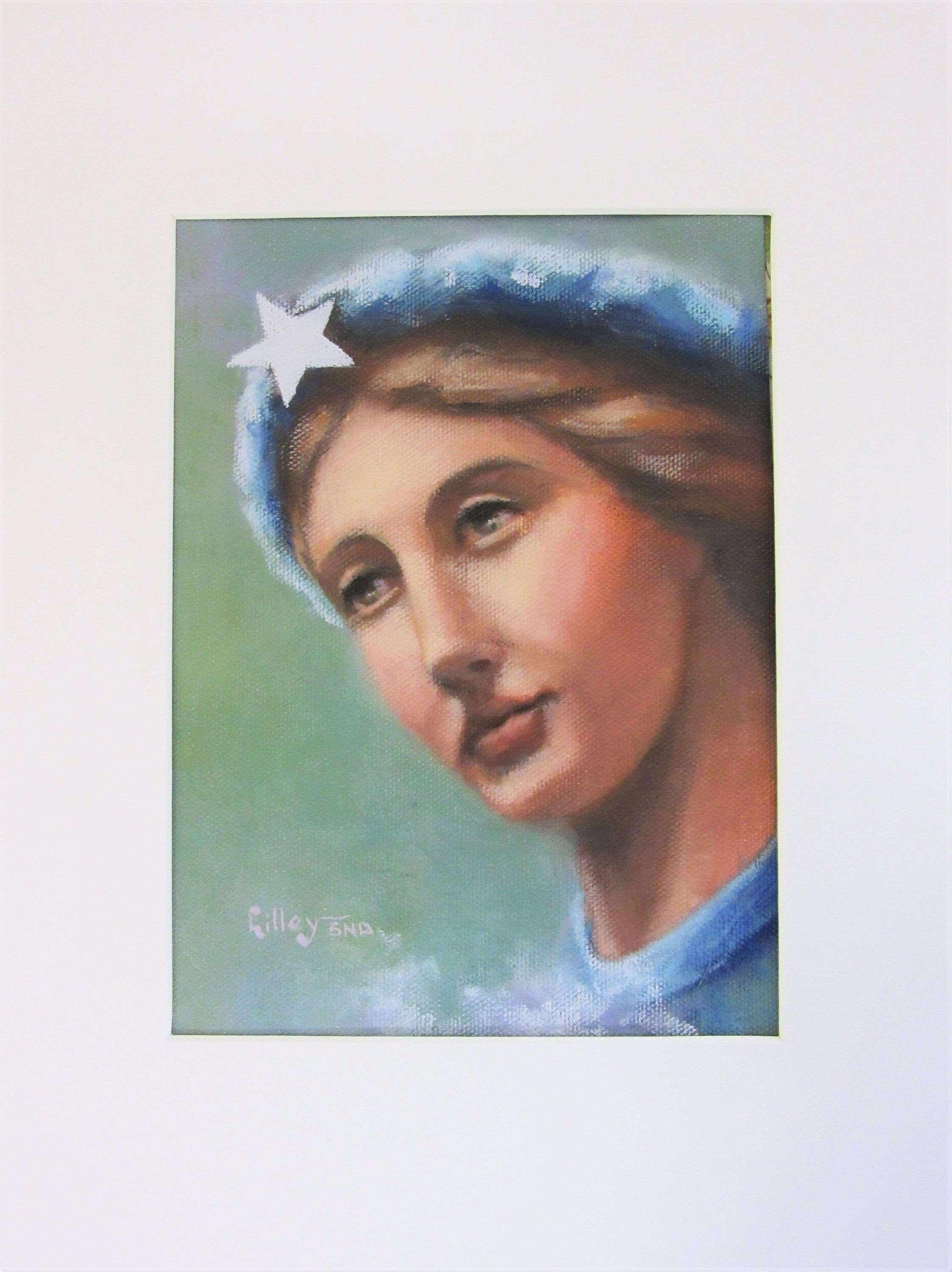 Mary Star of the Sea...original Oil Painting by Maresa - Etsy