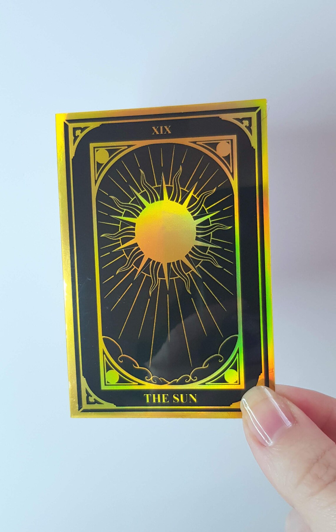 Holographic Tarot Card Stickers the Star, the Sun, the Moon Holo ...