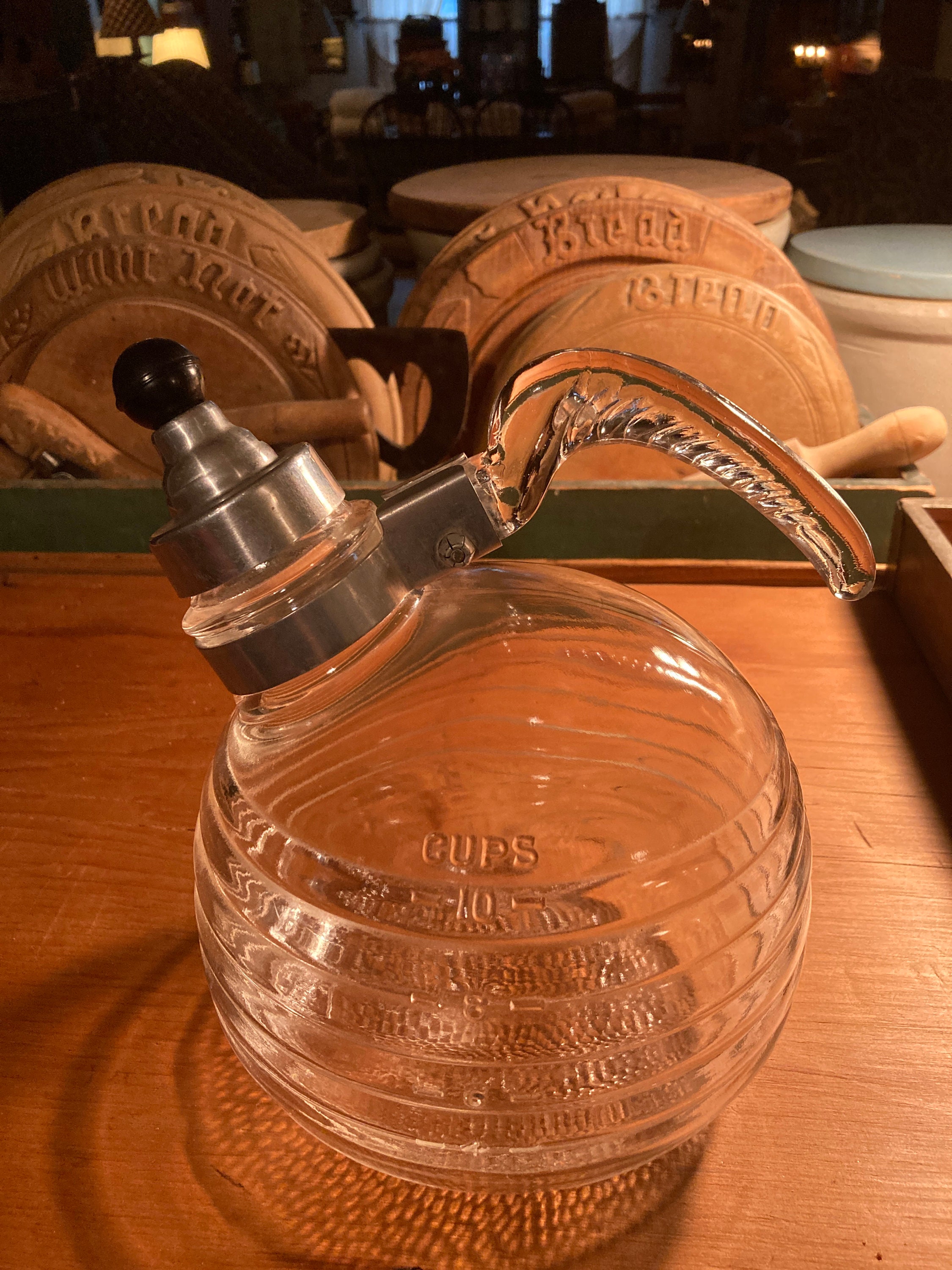 Antique Vintage Glasbake Art Deco 1930s-40s Best Whistling Bee Skep Bee ...