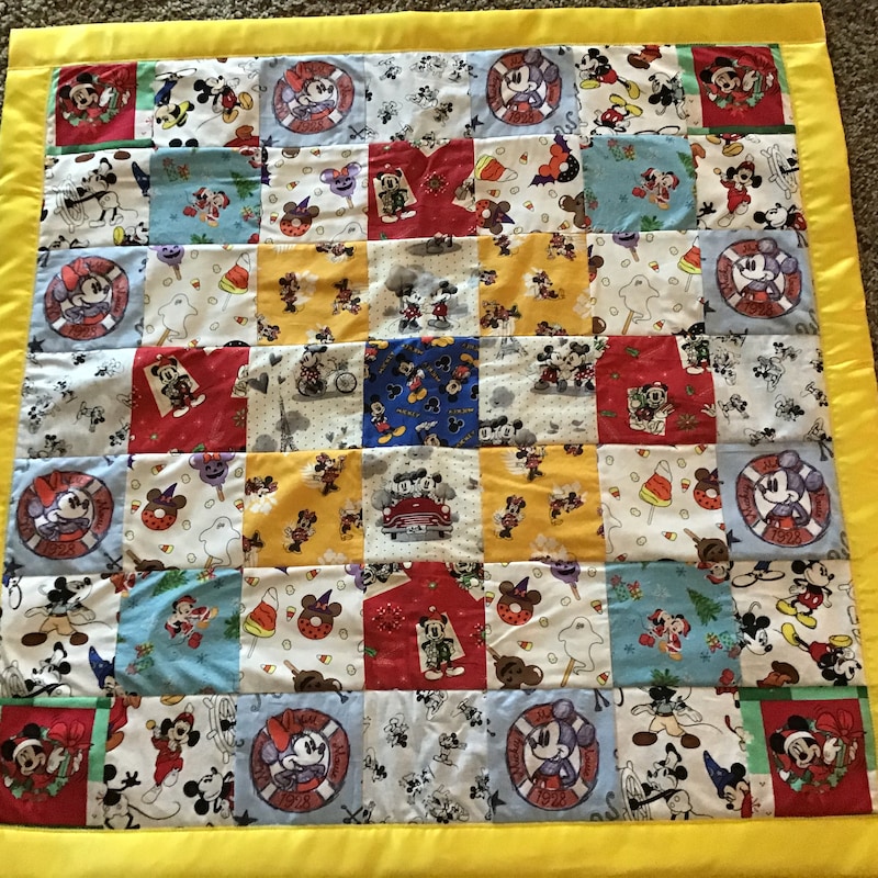 Mickey Quilt Pattern - Etsy
