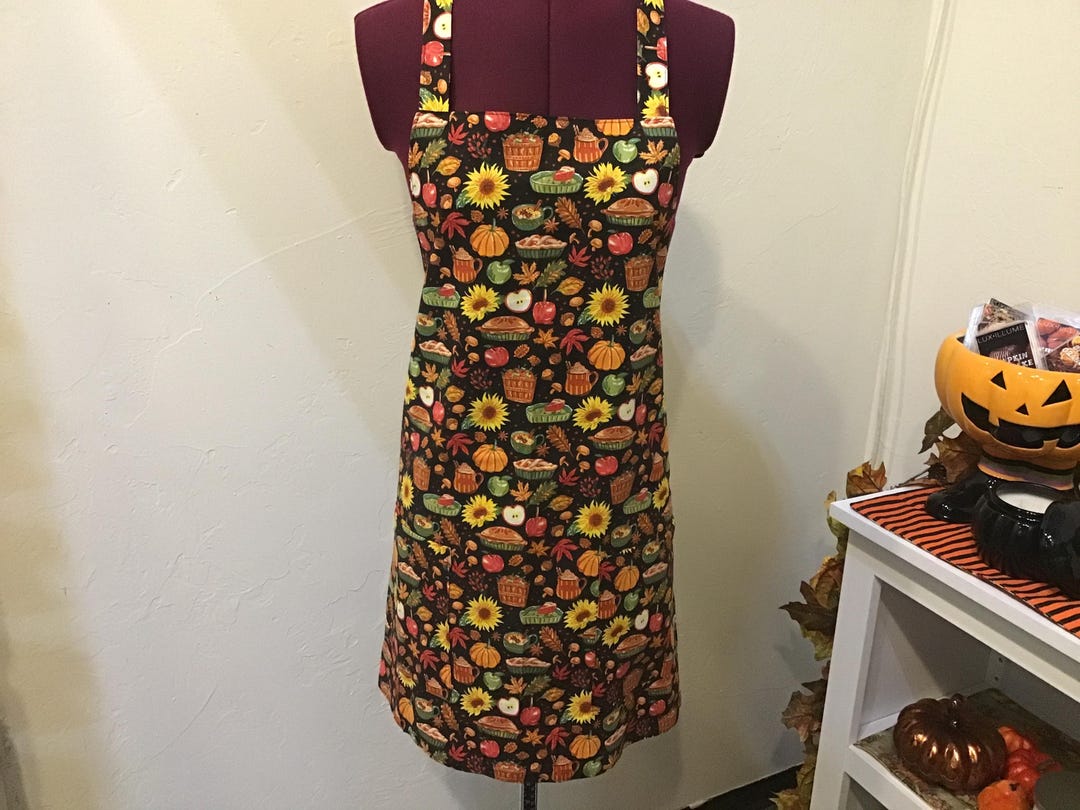 Harvest Goodies Chef Apron - Etsy