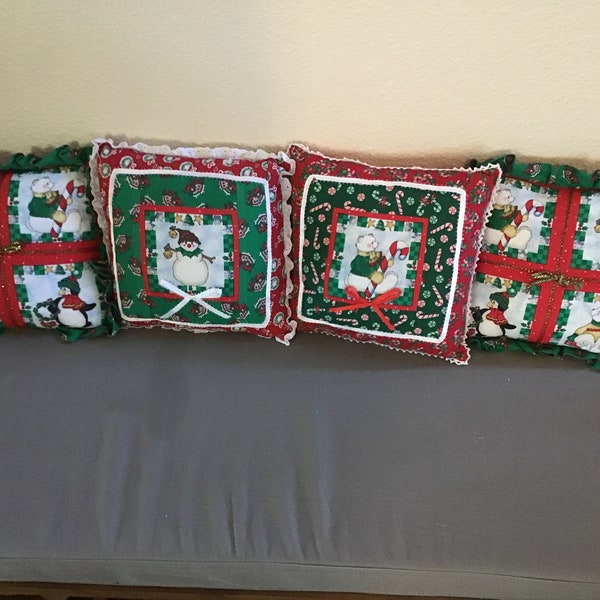 Christmas Throw Pillows - Etsy