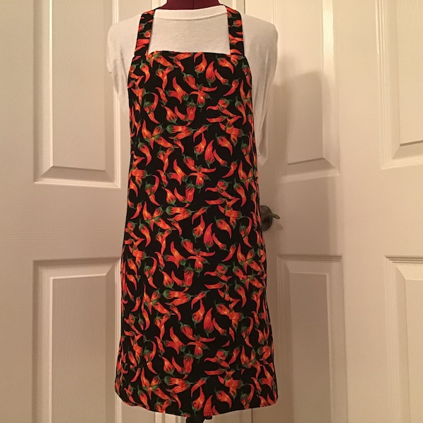 Chili Pepper Apron - Etsy