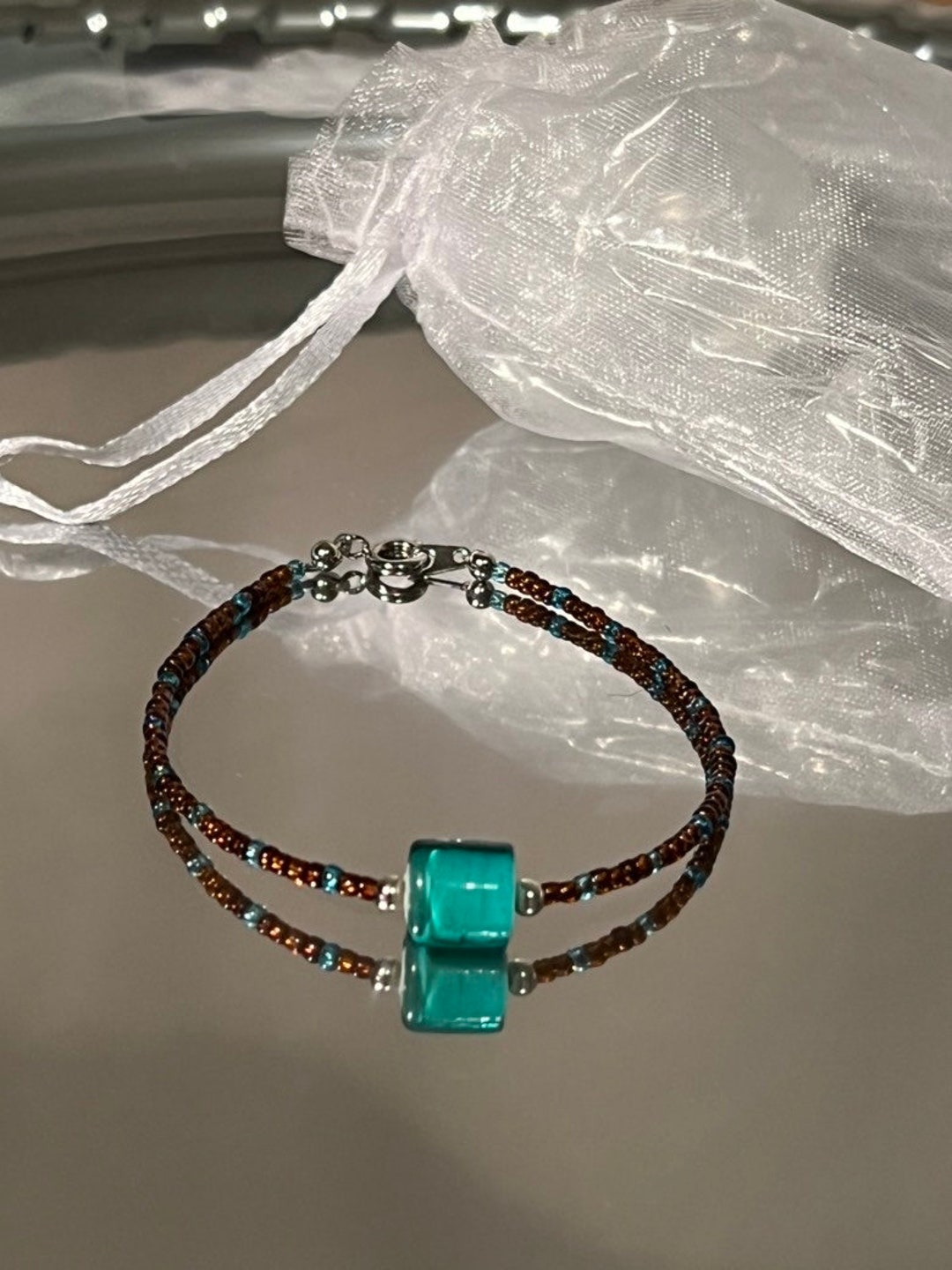 Simple Beauty Glass Seed Bead Bracelets - Etsy