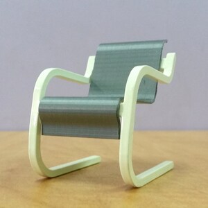 Armchair, 1 :12 Scale Model, Miniature Replica, Collectable, Dollhouse ...