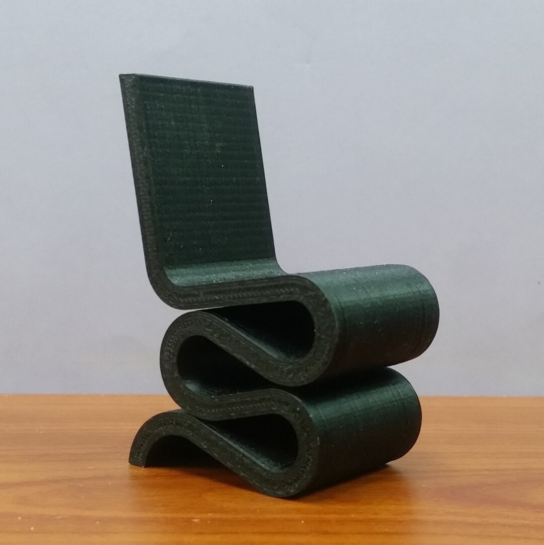 Wiggle Side Chair Miniature Replica. Dollhouse Furniture. Variety of ...